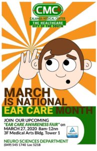 Calamba Medical Center - ear month