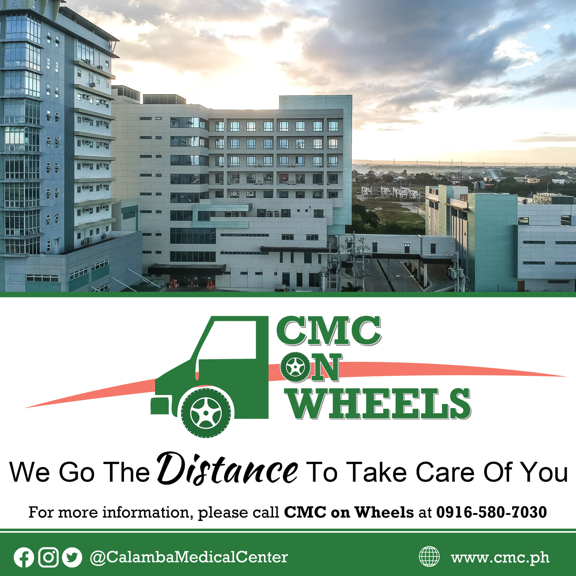Calamba Medical Center - cmc on wheels