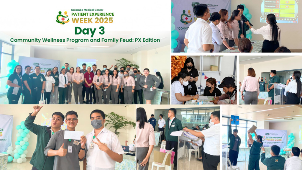 Calamba Medical Center - Patient Experience Week 2025 ( Day 3 )