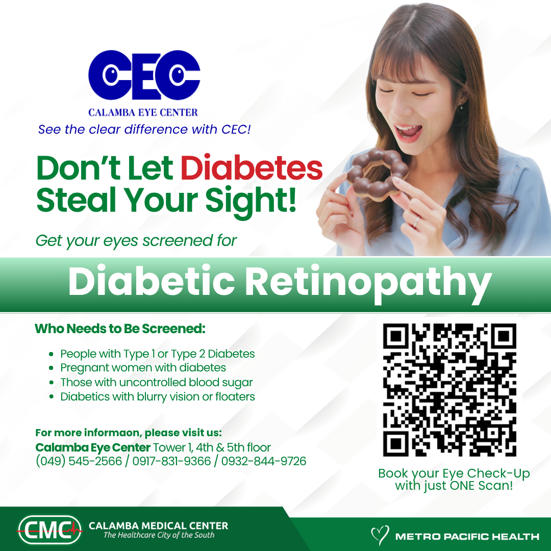 Calamba Medical Center - CEC DIABETIC RETINOPATHY